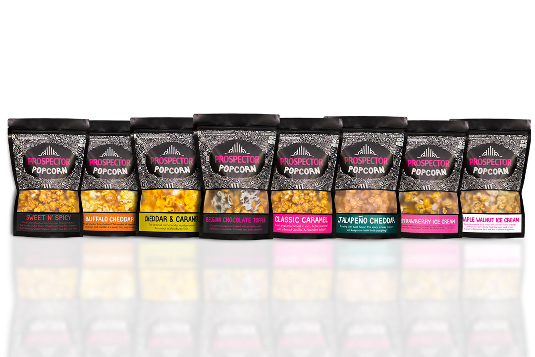 Prospector Popcorn - Gourmet Popcorn Snacks - Popcorn Gifts