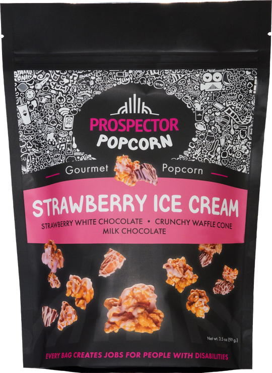 STRAWBERRY ICE CREAM – Prospector Popcorn
