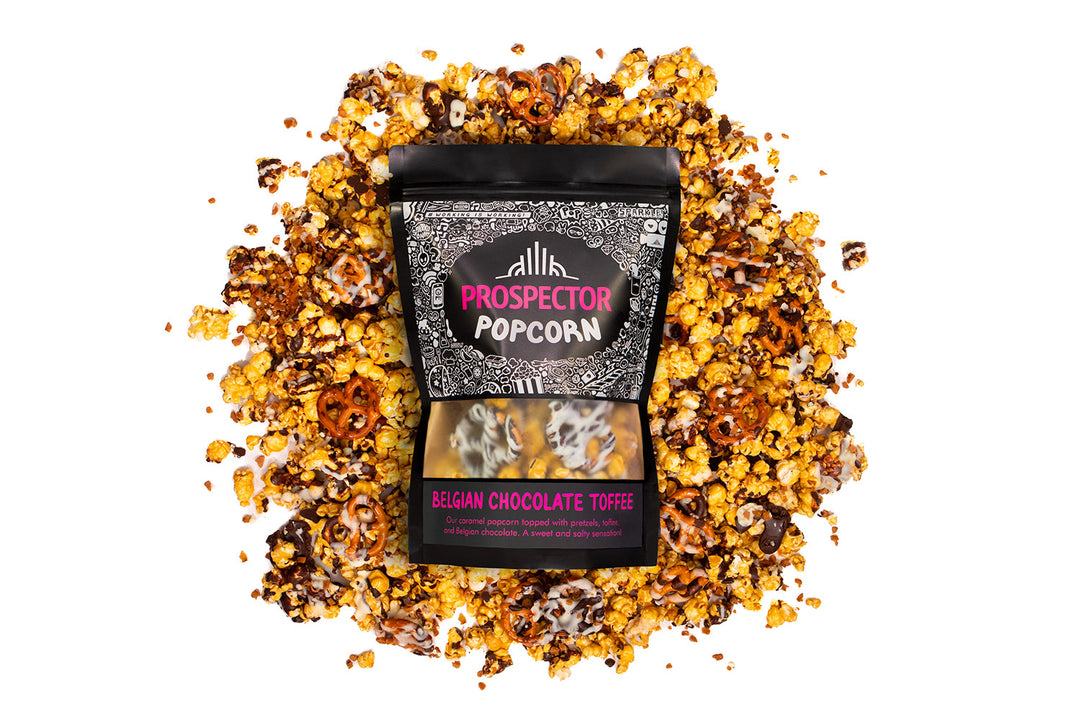 Belgian Chocolate Toffee – Prospector Popcorn
